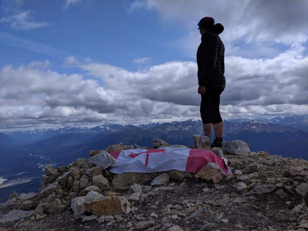 Hiking To Mount Rundle's Summit | Adventuresome Jo