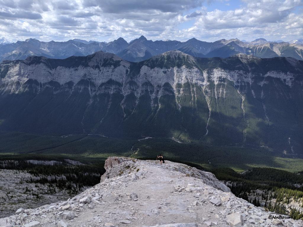 Hiking To Mount Rundle's Summit | Adventuresome Jo