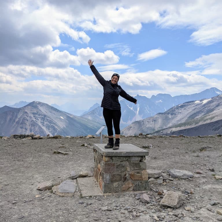 Hiking To Mount Rundle's Summit