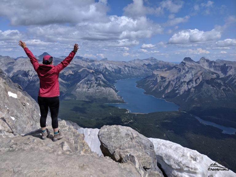 Hiking To Mount Rundle's Summit | Adventuresome Jo