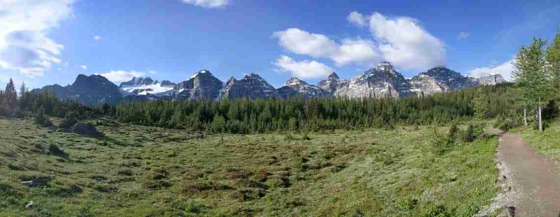 Scramble Up To Mount Temple's Snowy Summit | Adventuresome Jo