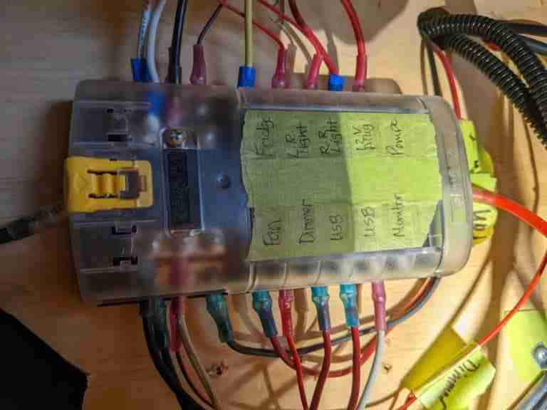 Simple Electrical System For A Van Build